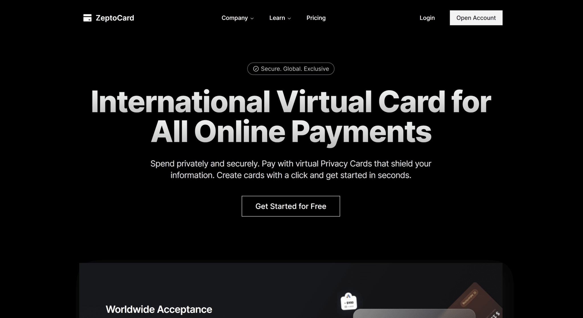 虚拟卡平台汇总-zeptocard虚拟卡平台 - VirtualCardx跨境资源中心