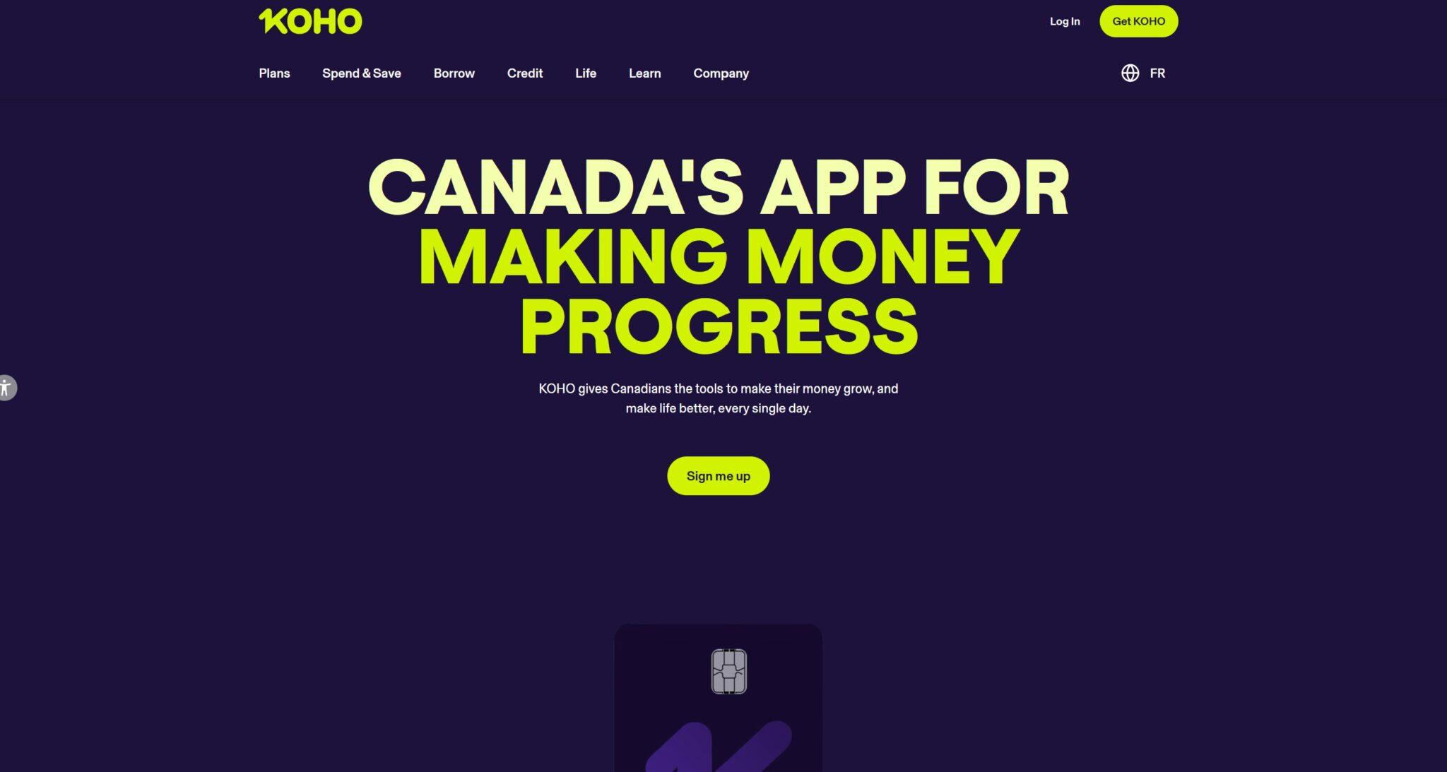 Canadian Virtual Credit Card for Nationals - KOHO Virtual Credit Card ...